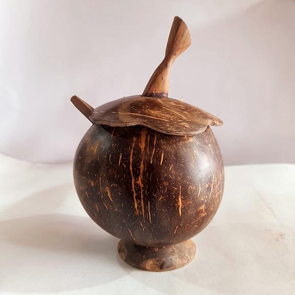 Coconut Salt Bowl - Ceylon Bliss | Ceylon Bliss